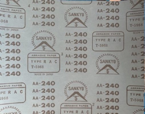 Giấy nhám Nhật Sankyo AA400 | Giấy nhám Nhật 120 150 180 240